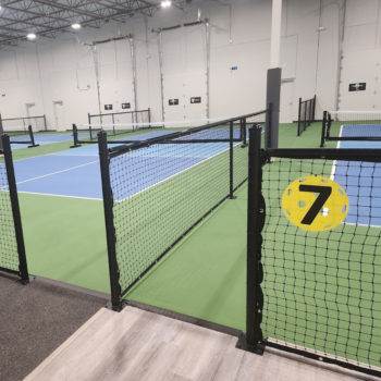 Pickleball Court Divider Netting and Containment Nets - Custom Netting ...