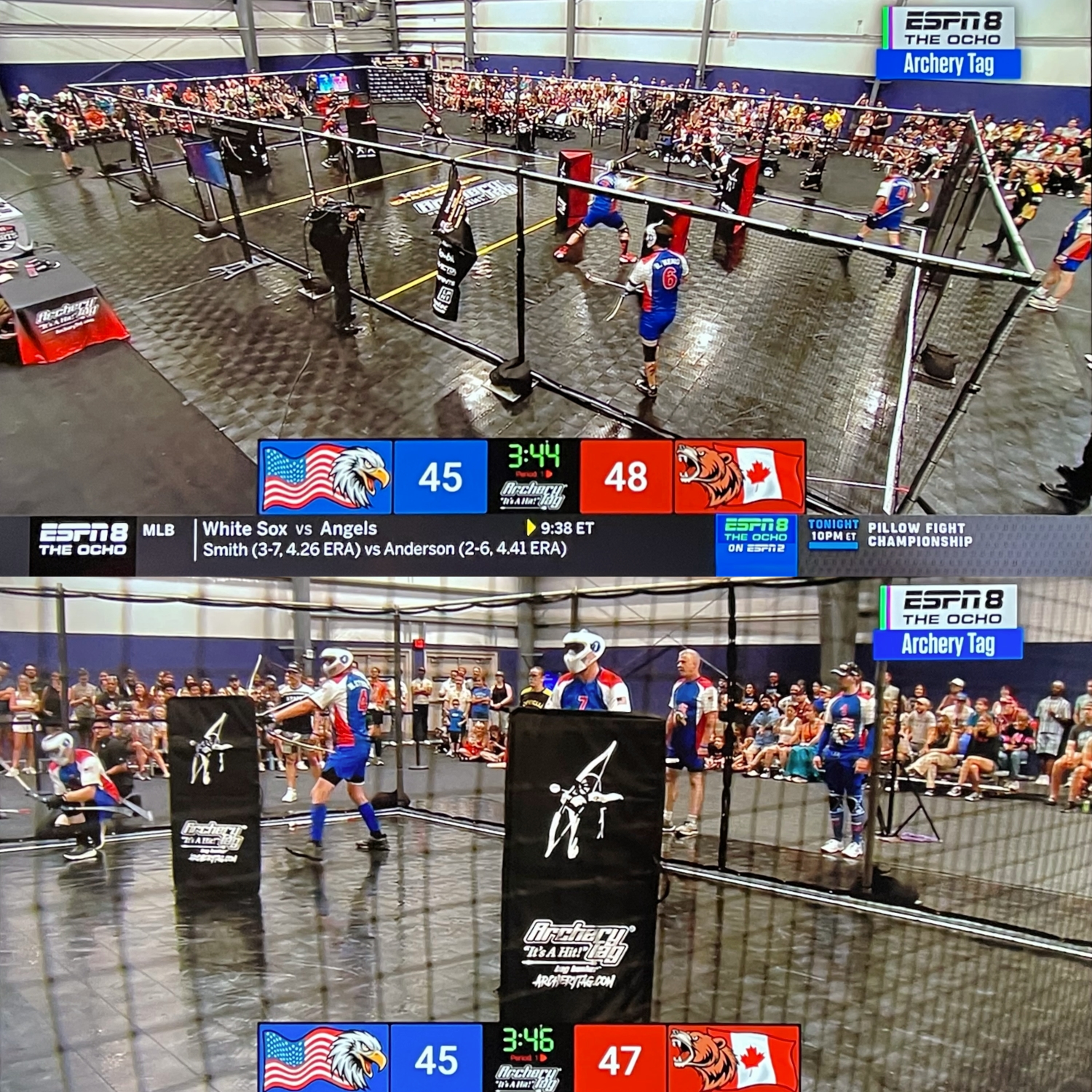 Archery Tag Netting on ESPN 8: Balancing Strength and Visibility ...