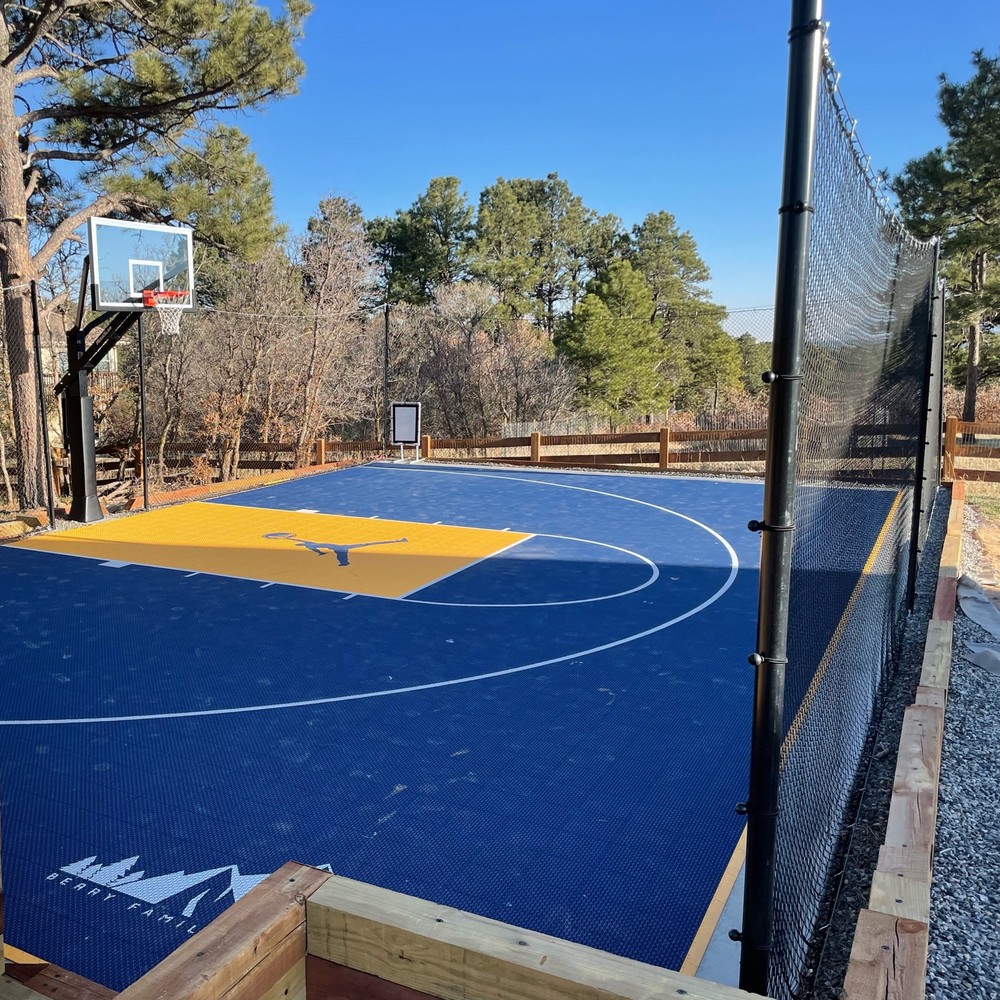Ball Court Containment Nets, Ball Containment Netting, Backyard Ball ...