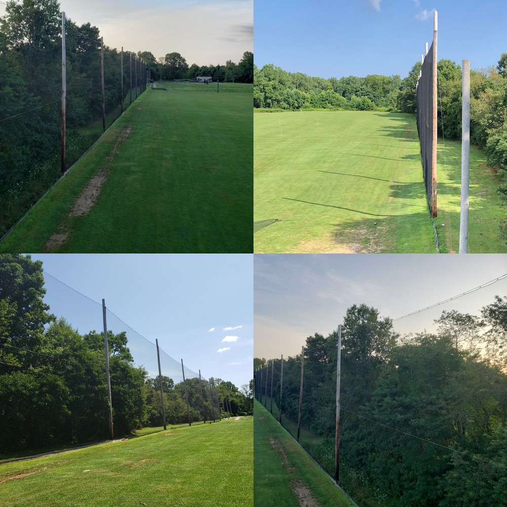 Driving range net Installation, driving range nets, golf driving nets ...