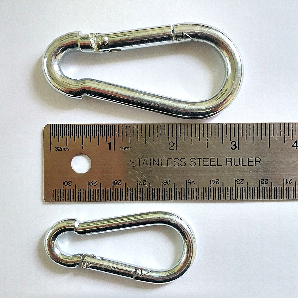 Galvanized Snap-Hooks with Spring Loaded Latch